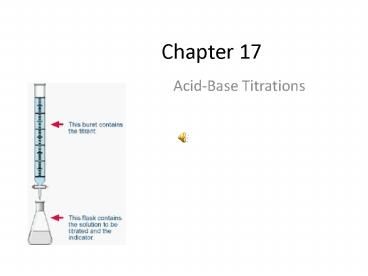PPT – Acid-Base Titrations PowerPoint presentation | free to view - id ...