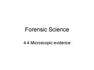 PPT – FORENSIC SCIENCE Trace Evidence PowerPoint presentation | free to ...