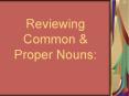 PPT – Common and Proper Nouns PowerPoint presentation | free to ...