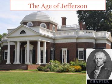 The Age of Jefferson presentation | free to view