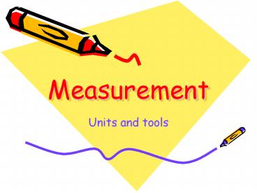 Measurement presentation | free to download