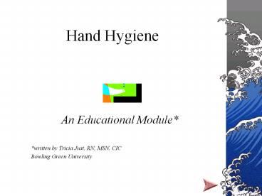 PPT – Hand Hygiene PowerPoint presentation | free to download - id ...