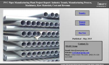 PVC Pipes Market | Growth | Global Demand and Benefits presentation ...