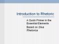 PPT – Rhetoric PowerPoint presentation | free to view - id: 253886-NDkyM