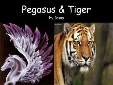 Pegasus presentation | free to view