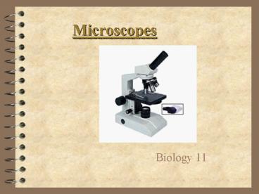 Microscopes presentation | free to view