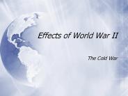 PPT – PDF The Cold and the Dark: The World After Nuclear War PowerPoint ...