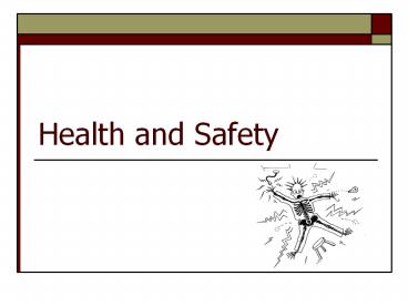 Health and Safety presentation | free to view