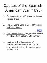 PPT – Spanish American War PowerPoint presentation | free to view - id ...
