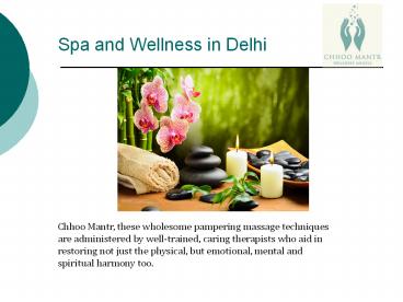 Spa and Wellness presentation | free to download