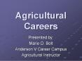 PPT – Agricultural Extension PowerPoint presentation | free to view ...