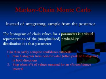 PPT – Markov-Chain Monte Carlo PowerPoint presentation | free to ...