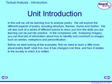 PPT – Identifying Different Types of Poetry PowerPoint presentation ...