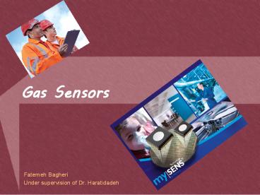 Gas Sensors presentation | free to view