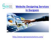 PPT – Web Design Services in Palam Vihar, Gurgaon PowerPoint ...