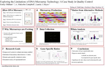 PPT – How DNA Microarrays Work PowerPoint presentation | free to ...