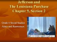 PPT – The Louisiana Purchase and Exploration PowerPoint presentation ...