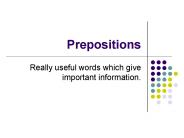 PPT – Prepositions PowerPoint presentation | free to download - id ...