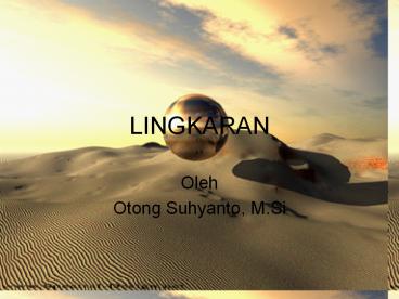 LINGKARAN presentation | free to download