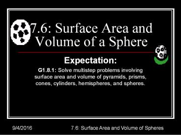 PPT – Volume of a Cylinder, Cone, and Sphere PowerPoint presentation ...