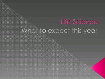 PPT – Life Science PowerPoint presentation | free to download - id ...