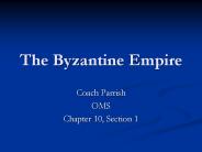 PPT – Byzantine Empire PowerPoint presentation | free to download - id ...