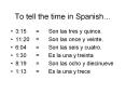 PPT – Telling time in Spanish: PowerPoint presentation | free to view ...
