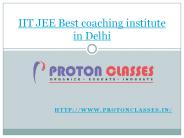 PPT – Join Coaching Institute in Delhi for Highest Ranks in Exams ...
