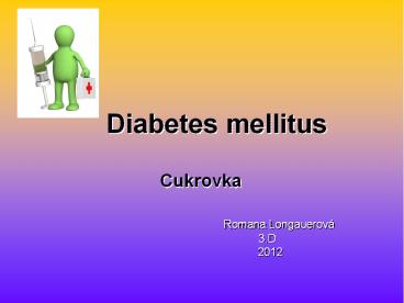 PPT – DIABETES MELLITUS PowerPoint presentation | free to download - id ...