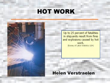 HOT WORK presentation | free to download