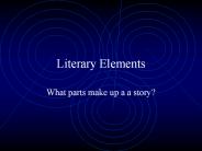 PPT – Elements of Drama PowerPoint presentation | free to view - id ...
