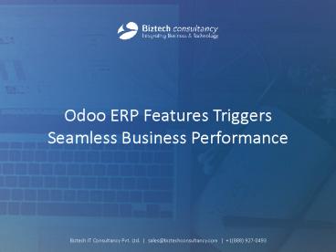 PPT – Odoo ERP Features Triggers Seamless Business Performance ...