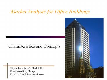 Market Analysis for Office Buildings presentation | free to view