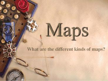 PPT – Maps PowerPoint presentation | free to download - id: 7db6a2-NGNlO