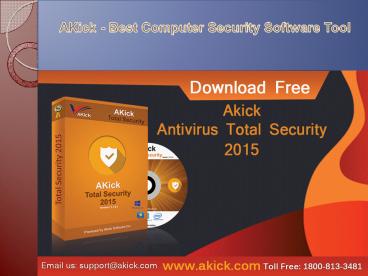 PPT – Best Computer Security Software Tool Utility PowerPoint ...