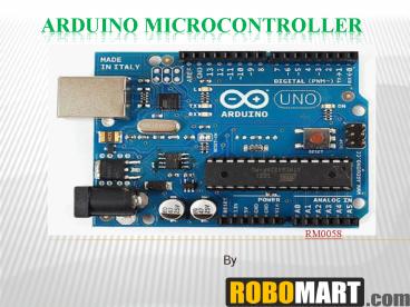 Buy Arduino Microcontroller by Robomart India presentation | free to ...