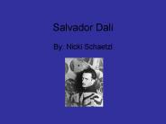 PPT – Salvador Dali PowerPoint presentation | free to view - id: 3753a ...