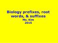 PPT – Prefixes and Suffixes PowerPoint presentation | free to view - id ...
