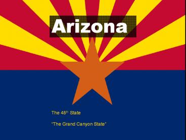 Arizona presentation | free to view