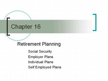 PPT – Retirement%20Planning PowerPoint presentation | free to download ...