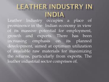 leatherfitters.com ppt 6 presentation | free to download