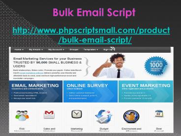 Bulk Email Marketing Script, Bulk Email Software, Bulk Email Script ...