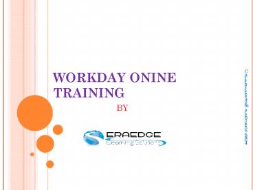 What is WORKDAY?its overview presentation | free to download