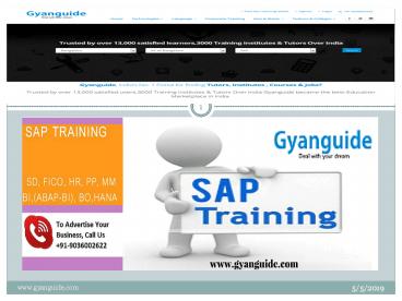 PPT – sap training center in bangalore PowerPoint presentation | free ...