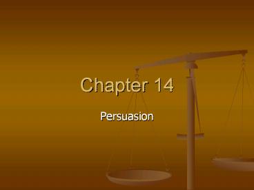 PPT – Persuasion PowerPoint presentation | free to download - id ...
