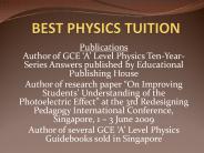 PPT – A Level Physics Tuition PowerPoint presentation | free to ...