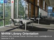PPT – Library Orientation PowerPoint presentation | free to view - id ...