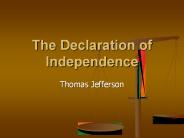 PPT – The Declaration of Independence PowerPoint presentation | free to ...