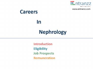 PPT – Careers In Nephrology PowerPoint presentation | free to download ...
