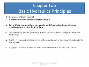 Basic Hydraulic Principle presentation | free to download